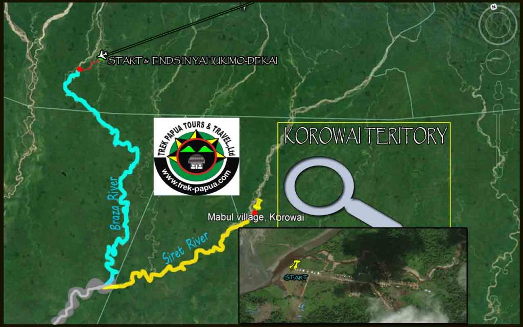 Korowai adventure with Big Mac – Trek-Papua